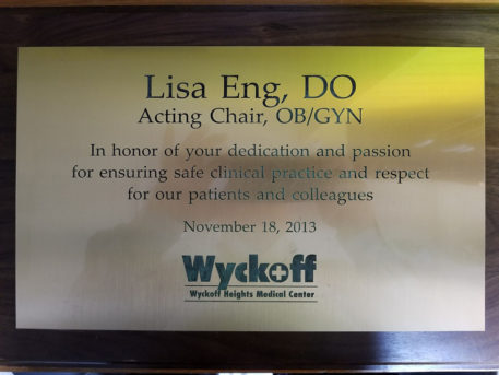 Bio: Dr. Lisa Eng – Birthing Center of New York